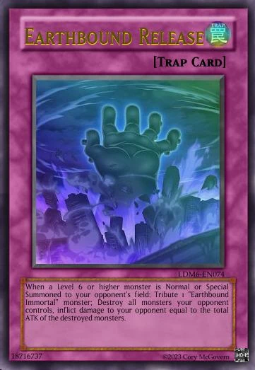 Earthbound Release (Card)/(Custom) | Yu-Gi-Oh! Custom Think Tank Wiki ...