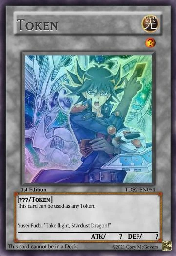 Token:Yusei Fudo (Card)/(Custom) | Yu-Gi-Oh! Custom Think Tank Wiki ...