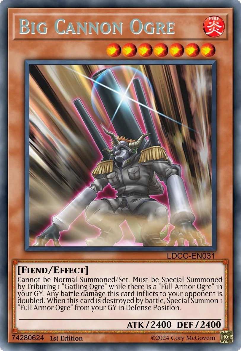 Big Cannon Ogre (Card)/(Custom) | Yu-Gi-Oh! Custom Think Tank Wiki | Fandom