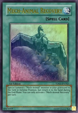 Mech-Animal Recovery | Yu-Gi-Oh! Custom Think Tank Wiki | Fandom