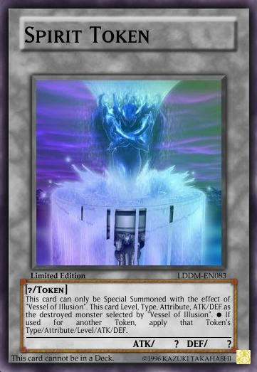 Spirit Token (Card)/(Custom) | Yu-Gi-Oh! Custom Think Tank Wiki | Fandom