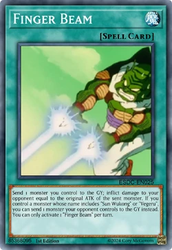 Finger Beam (Card)/(Custom) | Yu-Gi-Oh! Custom Think Tank Wiki | Fandom