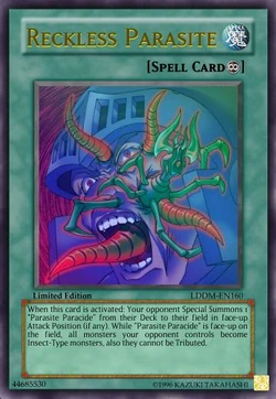 Reckless Parasite (Card)/(Custom) | Yu-Gi-Oh! Custom Think Tank Wiki ...
