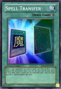 Spell Transfer (Card)/(Custom) | Yu-Gi-Oh! Custom Think Tank Wiki | Fandom