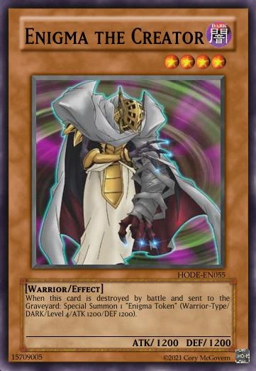 Enigma the Creator (Card)/(Custom) | Yu-Gi-Oh! Custom Think Tank Wiki | Fandom