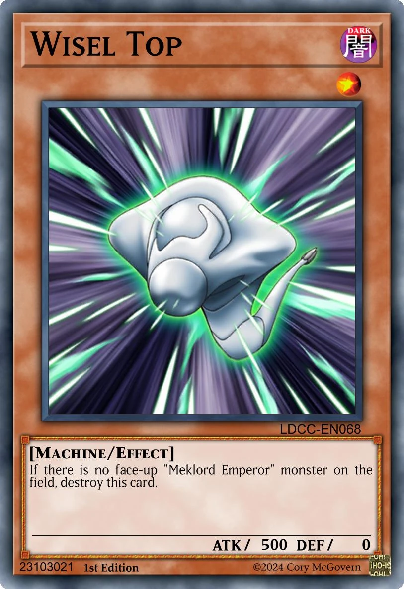 Wisel Top (Card)/(Custom) | Yu-Gi-Oh! Custom Think Tank Wiki | Fandom