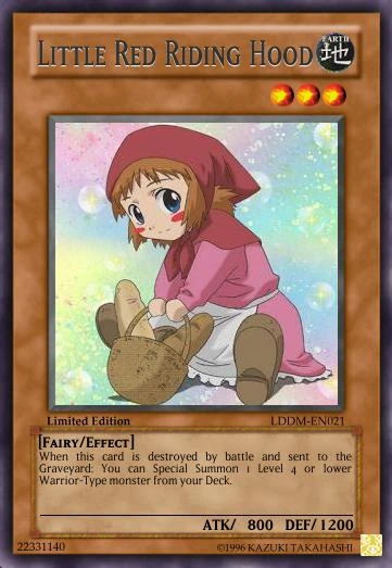 Little Red Riding Hood (Card)/(Custom) | Yu-Gi-Oh! Custom Think Tank ...