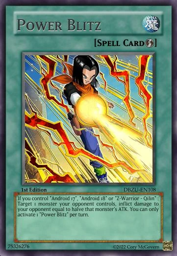 Power Blitz (Card)/(Custom) | Yu-Gi-Oh! Custom Think Tank Wiki | Fandom