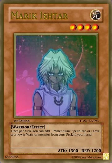 Marik Ishtar (Card)/(Custom) | Yu-Gi-Oh! Custom Think Tank Wiki | Fandom