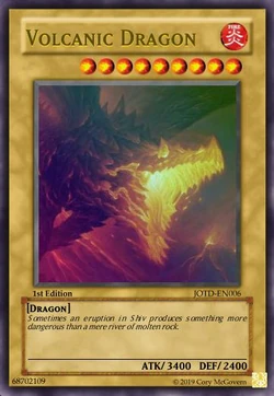 Volcanic Dragon | Yu-Gi-Oh! Custom Think Tank Wiki | Fandom