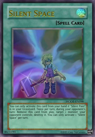 Silent Space (Card)/(Custom) | Yu-Gi-Oh! Custom Think Tank Wiki | Fandom