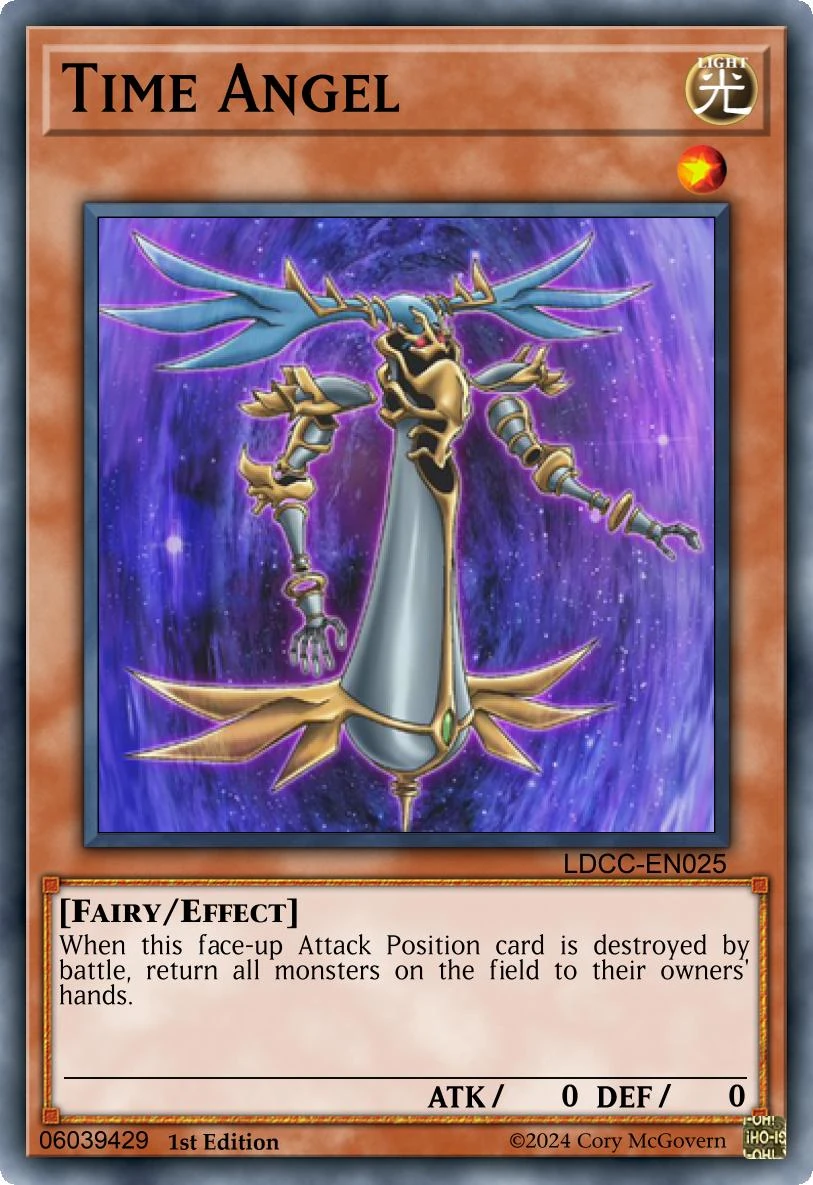 Time Angel (Card)/(Custom) | Yu-Gi-Oh! Custom Think Tank Wiki | Fandom