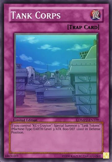 Tank Corps (Card)/(Custom) | Yu-Gi-Oh! Custom Think Tank Wiki | Fandom