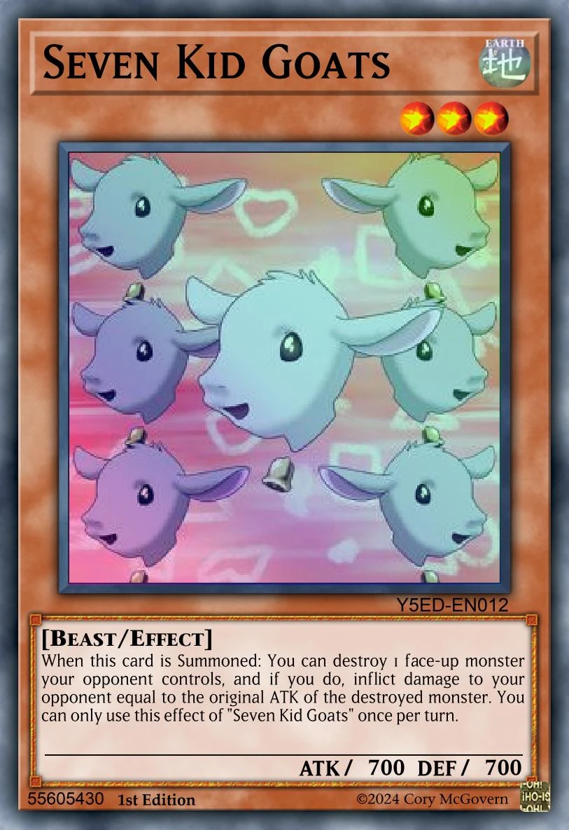 Seven Kid Goats (Card)/(Custom) | Yu-Gi-Oh! Custom Think Tank Wiki | Fandom
