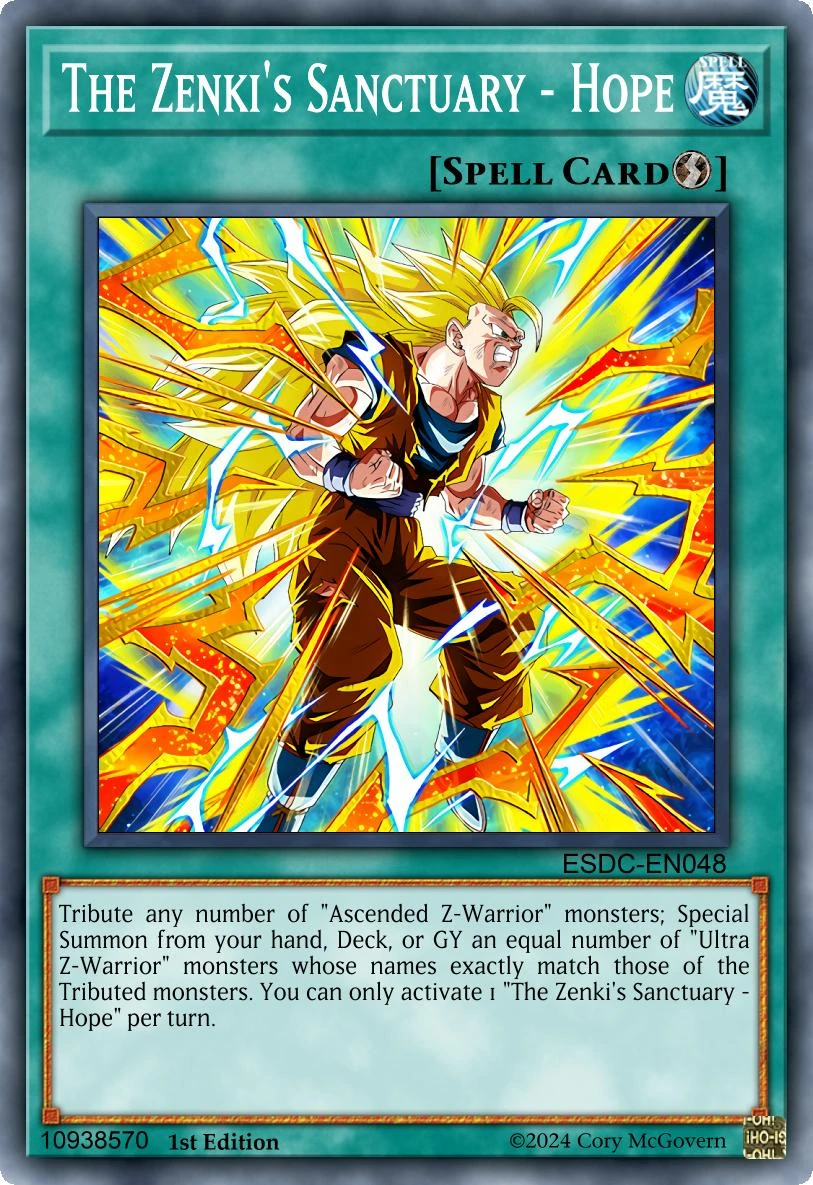 The Zenki's Sanctuary - Hope | Yu-Gi-Oh! Custom Think Tank Wiki | Fandom