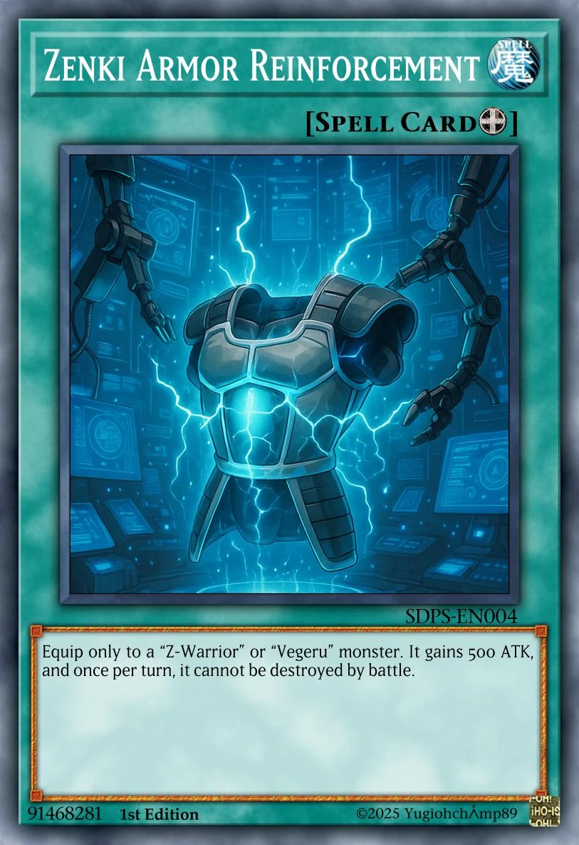 Zenki Armor Reinforcement | Yu-Gi-Oh! Custom Think Tank Wiki | Fandom