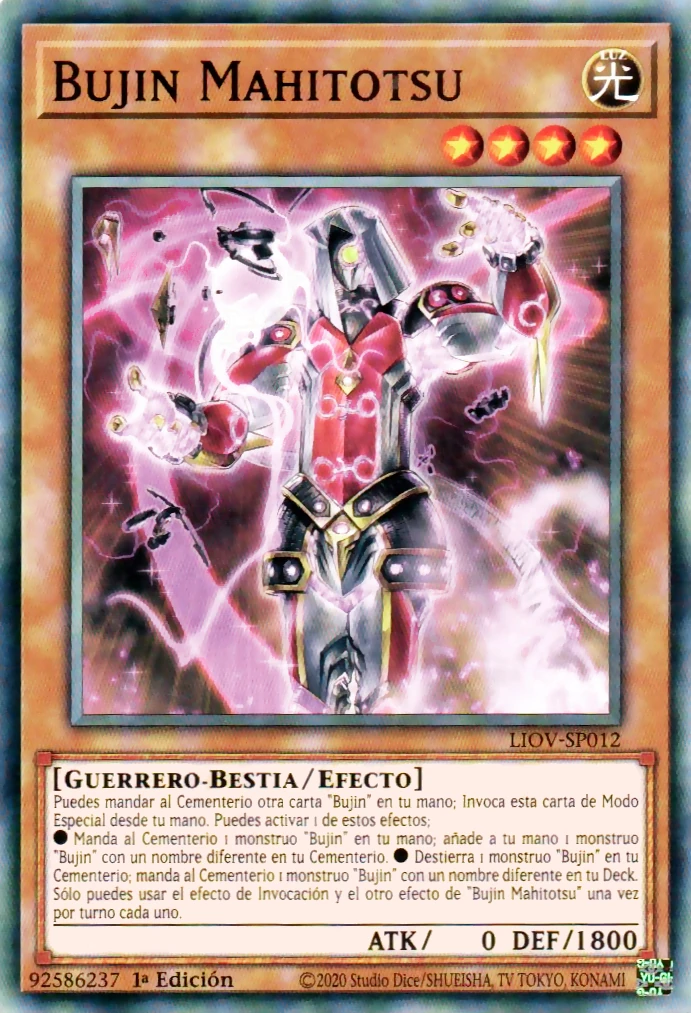 Bujin 2022 - Alfonso44 | Yu-Gi-Oh! Decks Wiki | Fandom