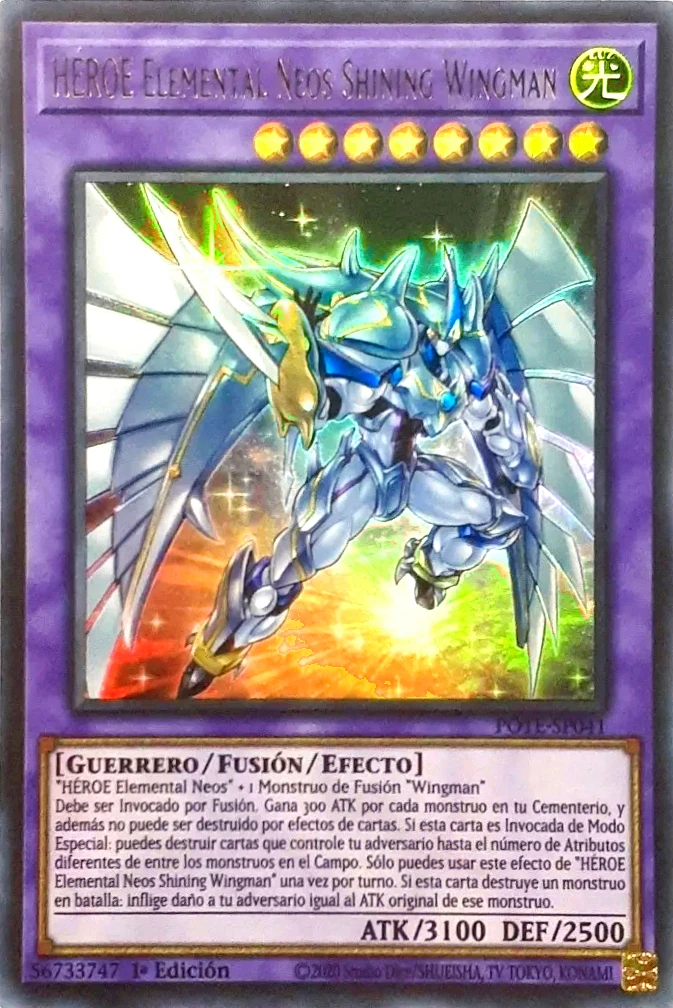Neos Shining Wingman 2022 - Alfonso44 | Yu-Gi-Oh! Decks Wiki | Fandom
