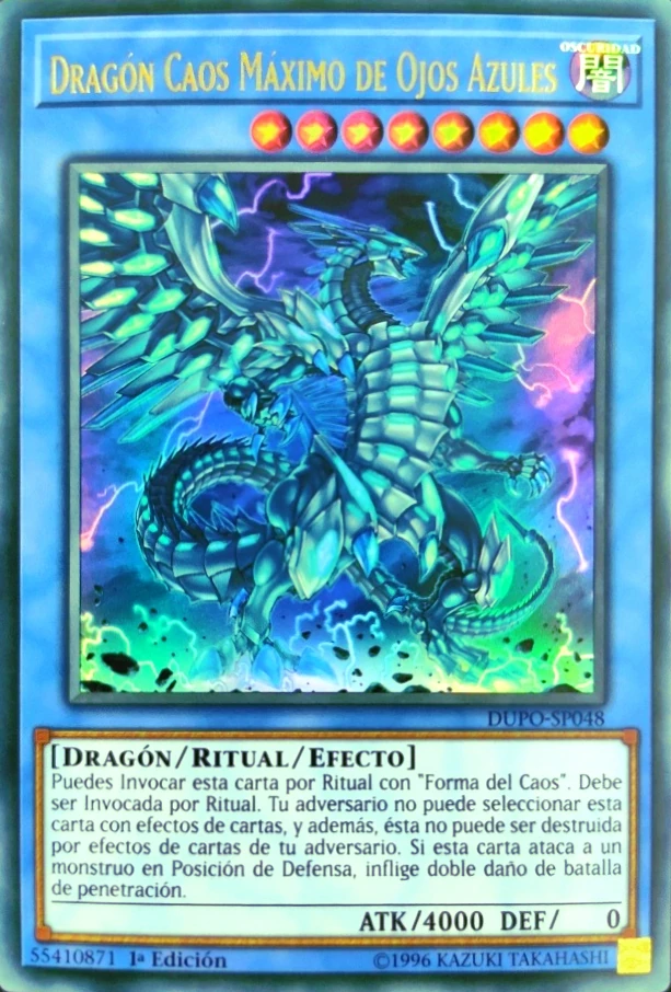 Dragón Caos Máximo de Ojos Azules | Yu-Gi-Oh! Wiki en Español | Fandom