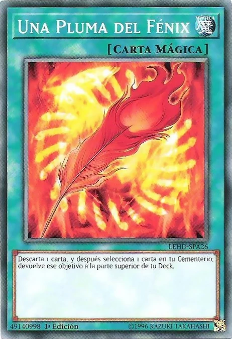 Una Pluma del Fénix | Yu-Gi-Oh! Wiki en Español | Fandom