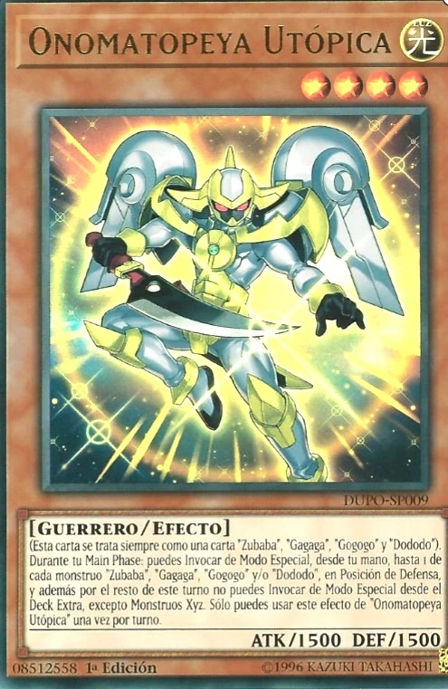 Onomat Utopia 2020 - Yu-Gi-Oh OCG Instructor | Yu-Gi-Oh! Decks Wiki | Fandom