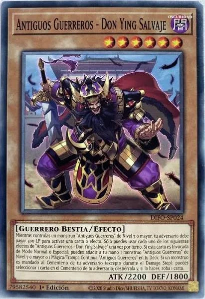 Ancient Warriors 2022 - Alfonso44 | Yu-Gi-Oh! Decks Wiki | Fandom