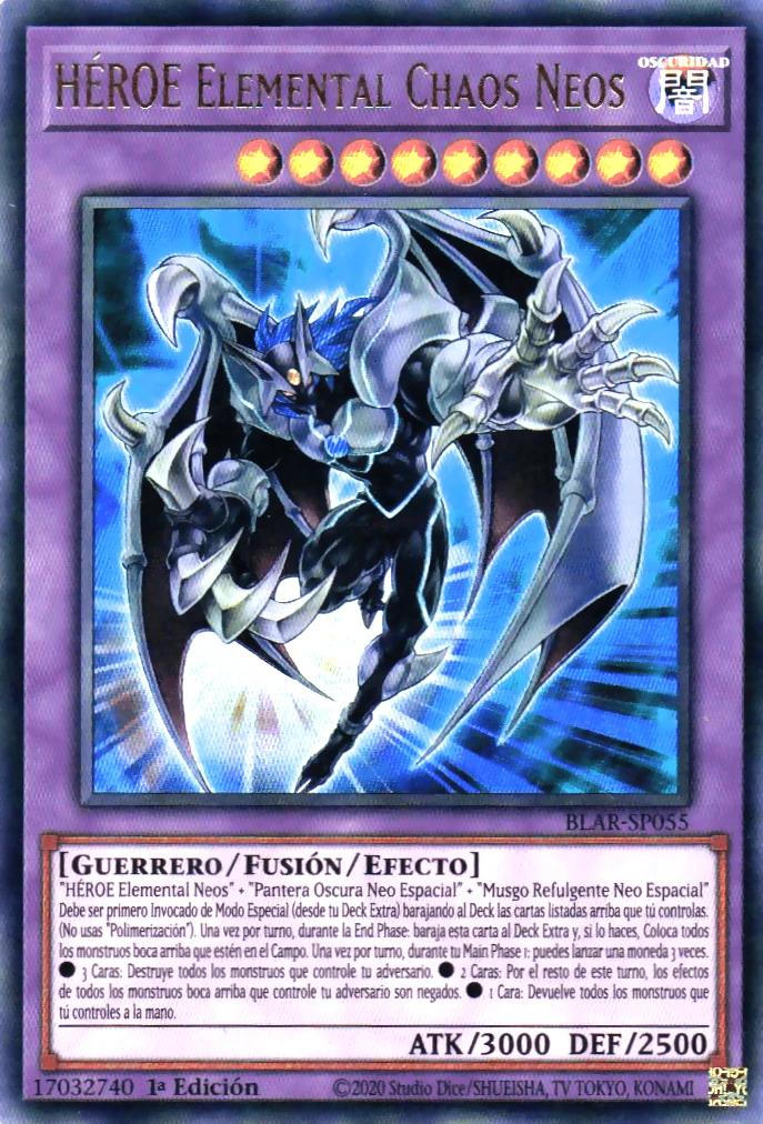 HÉROE Elemental Chaos Neos | Yu-Gi-Oh! Wiki en Español | Fandom