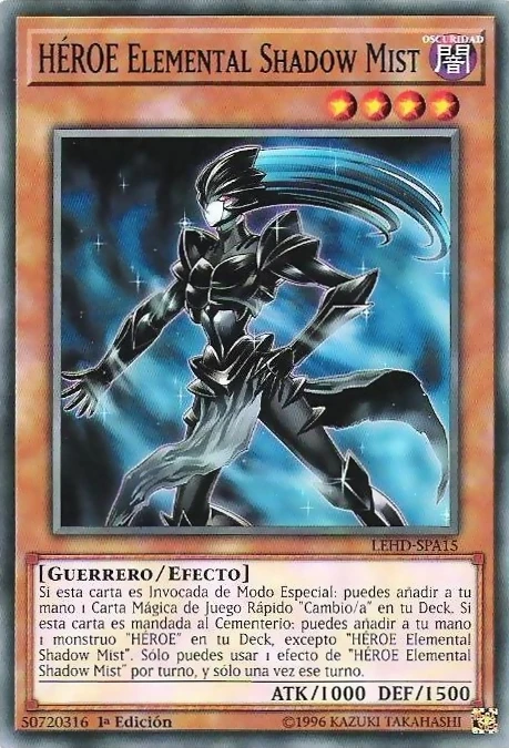 HÉROE Elemental Shadow Mist | Yu-Gi-Oh! Wiki en Español | Fandom