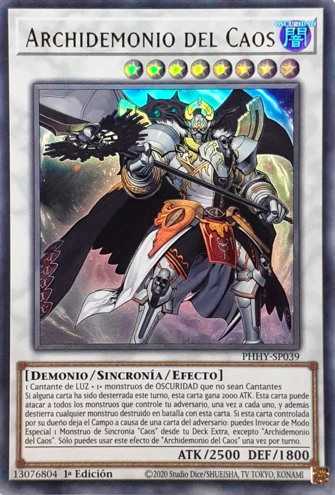 Chaos Synchro 2023 - Alfonso44 | Yu-Gi-Oh! Decks Wiki | Fandom