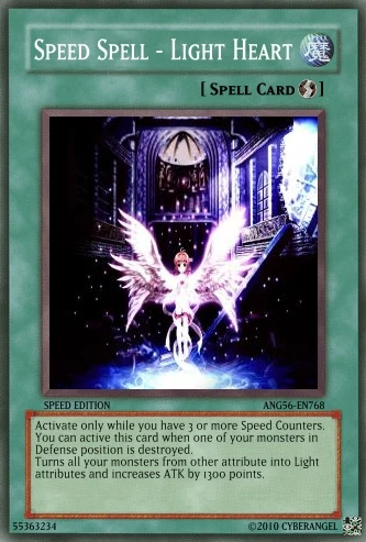 Speed Spell - Light Heart | YuGiOh Fan Characters Wiki | Fandom