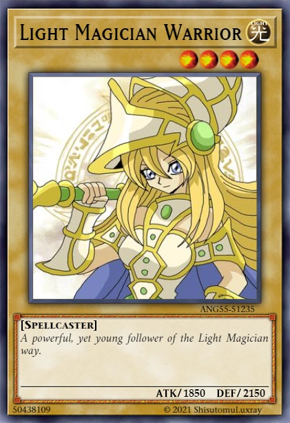 Light Magician Warrior | YuGiOh Fan Characters Wiki | Fandom