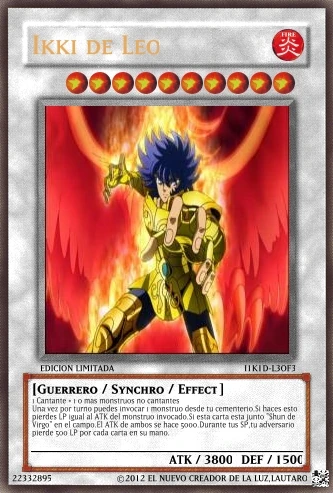 Ikki de Leo | Wiki Yu-Gi-Oh!FanFiction | Fandom