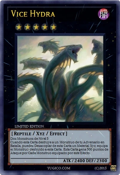 Vice Hydra | Wiki Yu Gi Oh Fannon | Fandom