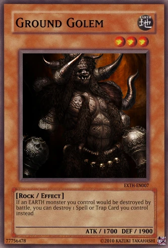 Ground Golem | Yu-Gi-Oh! 3 Wiki | Fandom
