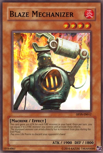 Blaze Mechanizer | Yu-Gi-Oh! 3 Wiki | Fandom