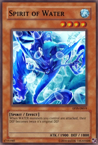 Spirit of Water | Yu-Gi-Oh! 3 Wiki | Fandom
