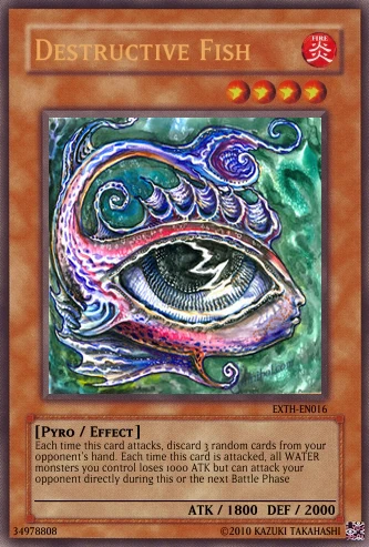 Destructive Fish | Yu-Gi-Oh! 3 Wiki | Fandom