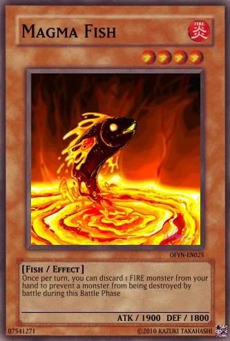 Magma Fish | Yu-Gi-Oh! 3 Wiki | Fandom