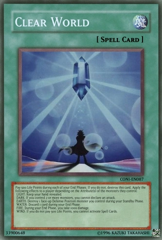 Clear World | Yu-Gi-Oh! 2 Wiki | Fandom