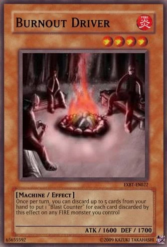 Burnout Driver | Yu-Gi-Oh! 2 Wiki | Fandom