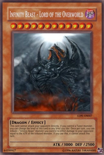 Infinity Beast – Lord of the Overworld | Yu-Gi-Oh! 2 Wiki | Fandom