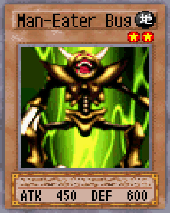 Man-Eater Bug | Yu-Gi-Oh! World Championship Wiki | Fandom