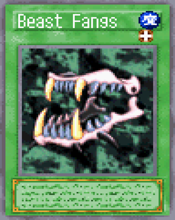 Beast Fangs | Yu-Gi-Oh! World Championship Wiki | Fandom