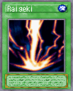 Raigeki | Yu-Gi-Oh! World Championship Wiki | Fandom