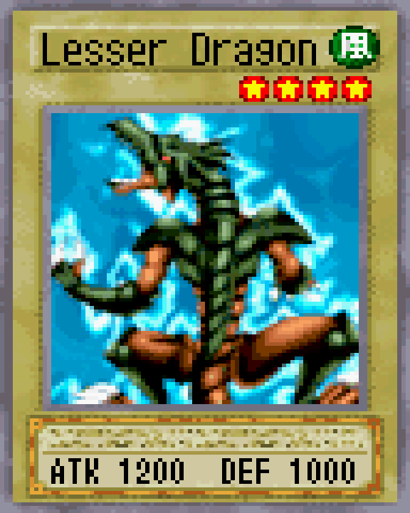 Lesser Dragon | Yu-Gi-Oh! World Championship Wiki | Fandom
