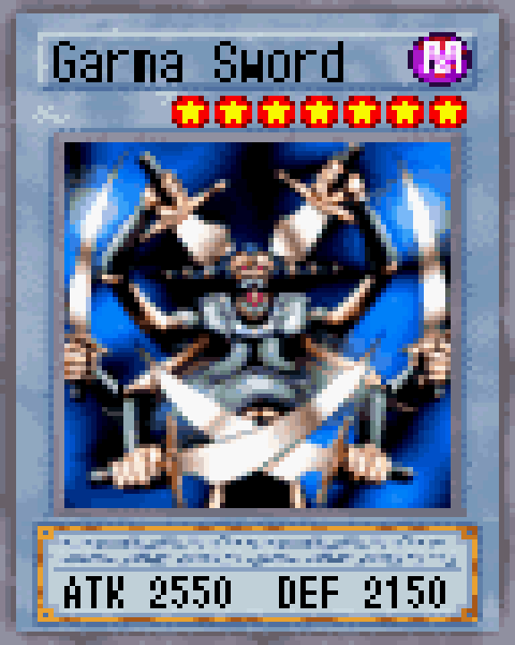 Garma Sword | Yu-Gi-Oh! World Championship Wiki | Fandom