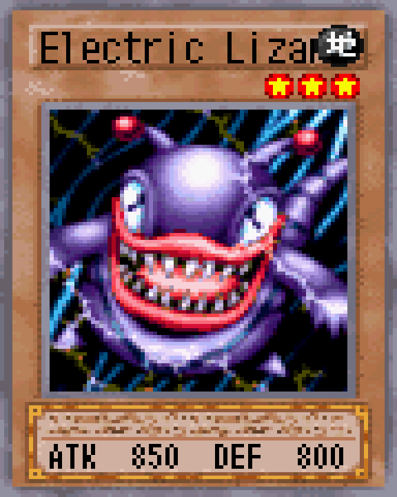 Electric Lizard | Yu-Gi-Oh! World Championship Wiki | Fandom