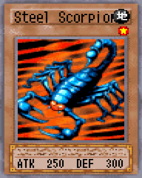 Steel Scorpion | Yu-Gi-Oh! World Championship Wiki | Fandom