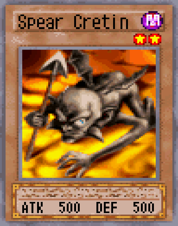 Spear Cretin | Yu-Gi-Oh! World Championship Wiki | Fandom