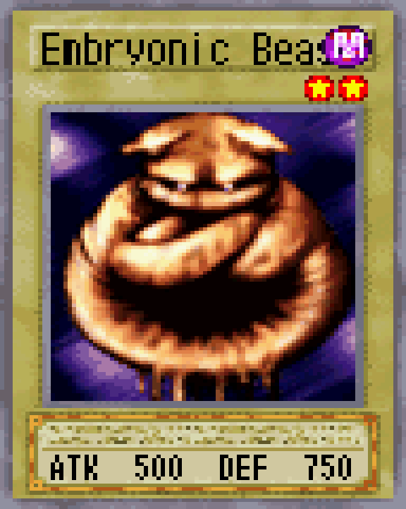 Embryonic Beast | Yu-Gi-Oh! World Championship Wiki | Fandom